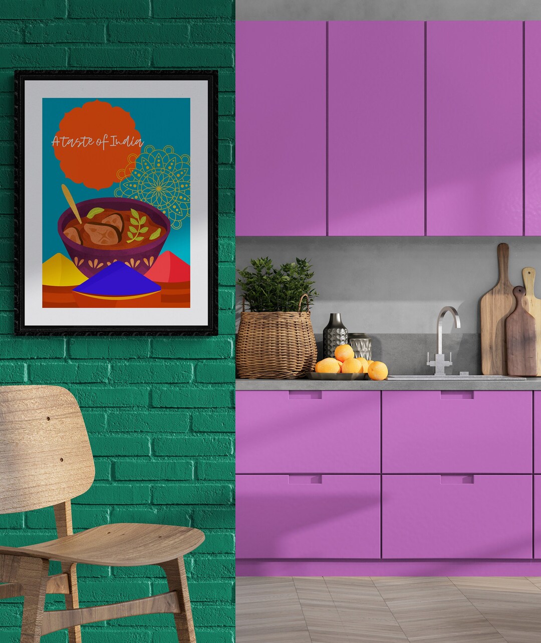 Indian Spices | Indian Spice Print | Flavours of India | Curry Taste ...