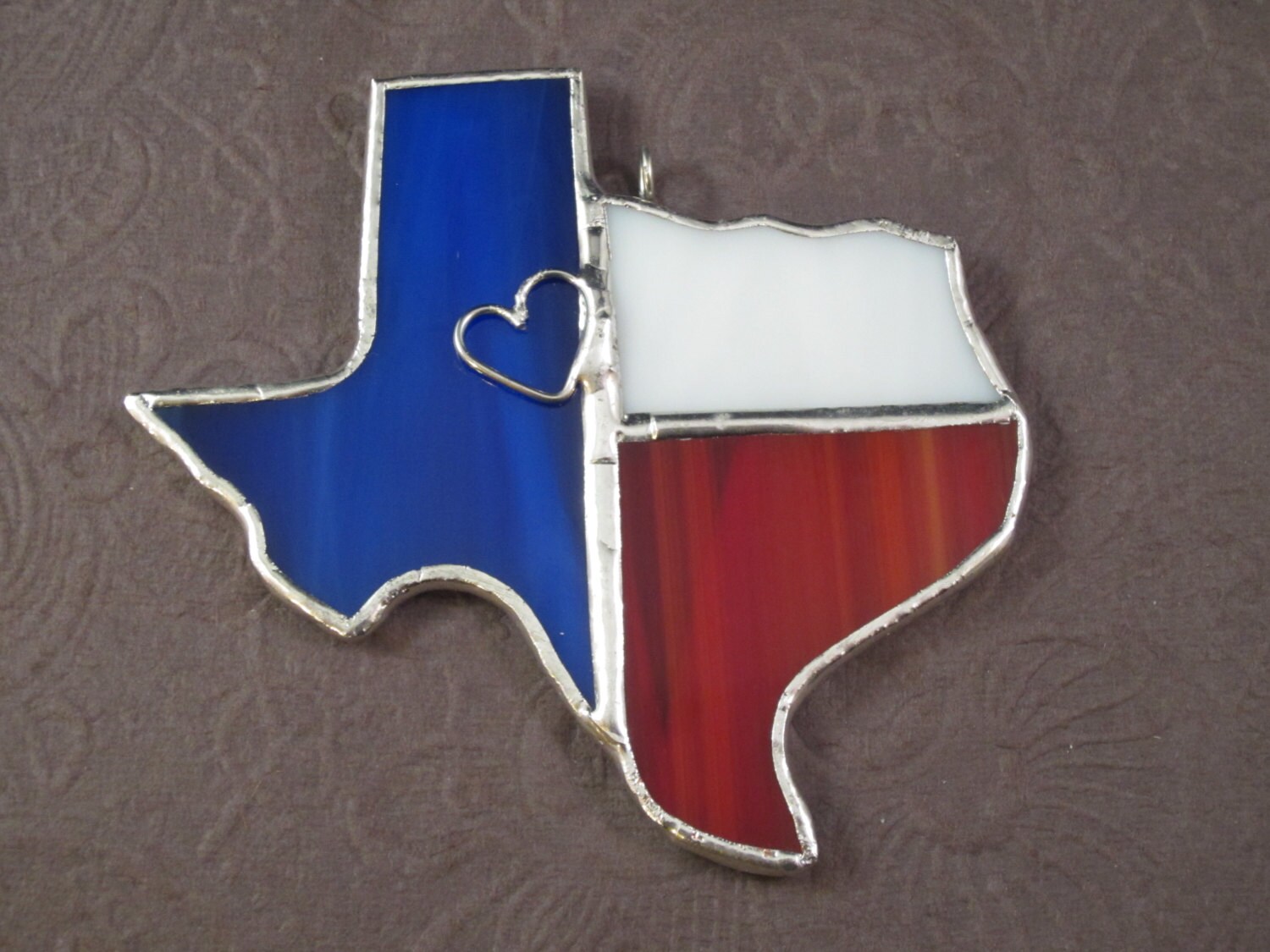 Texas State Stained Glass Ornament or Window Sun Catcher - Etsy