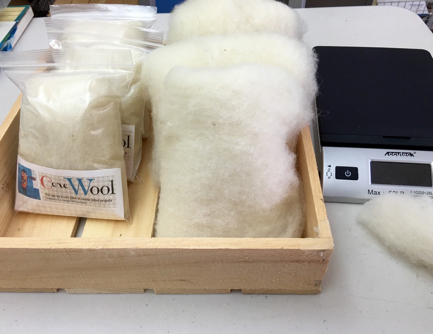 Core Wool for Needle Felting in .5 Oz Package - Etsy