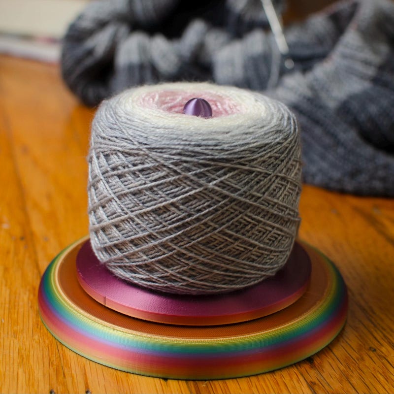 Spinning Yarn Holder - Etsy