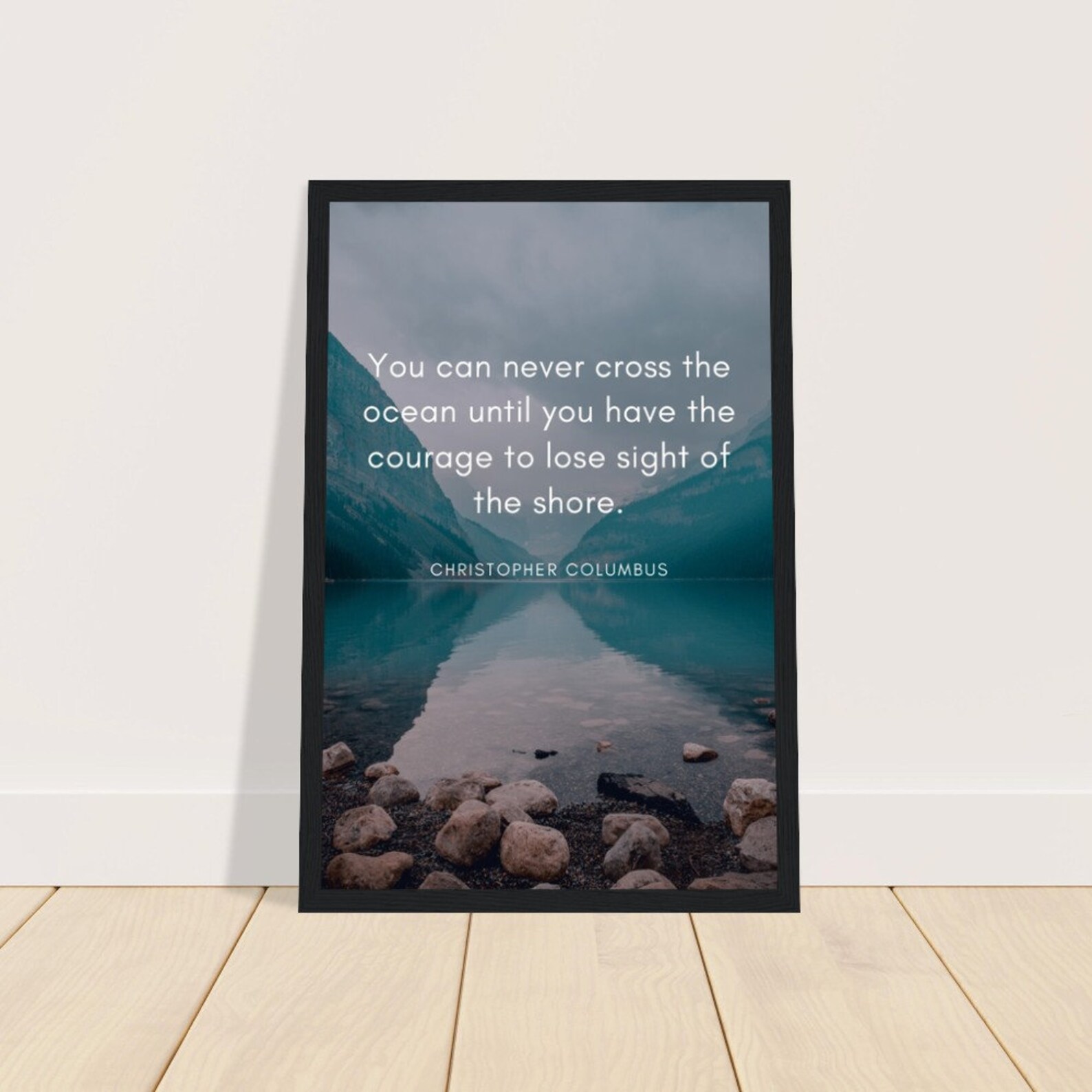 Courage Motivational Poster Motivational Quote 12 X 18 Framed - Etsy