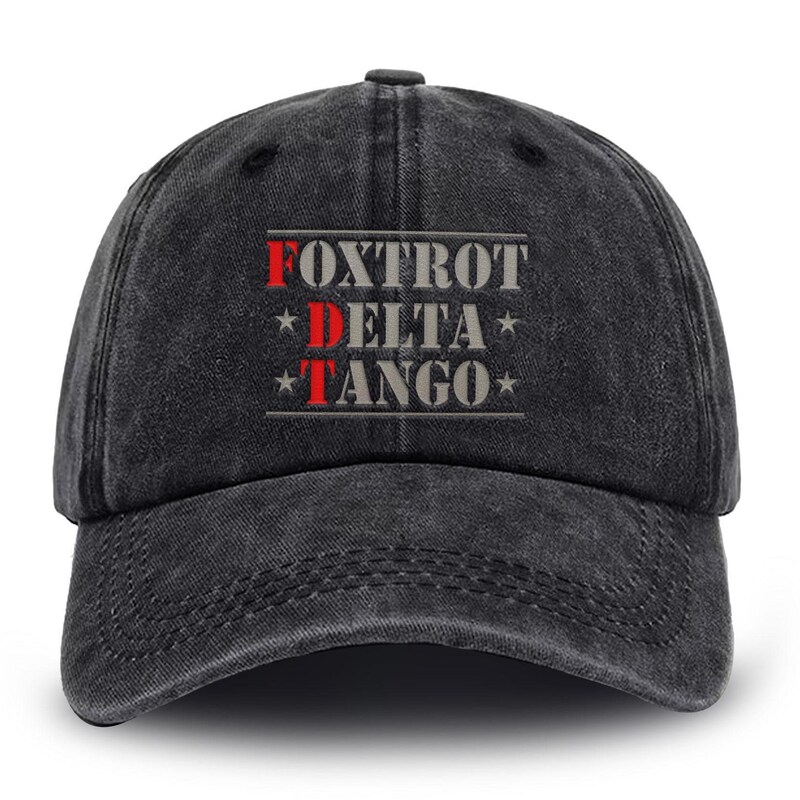 Foxtrot Delta Tango Hat - Etsy