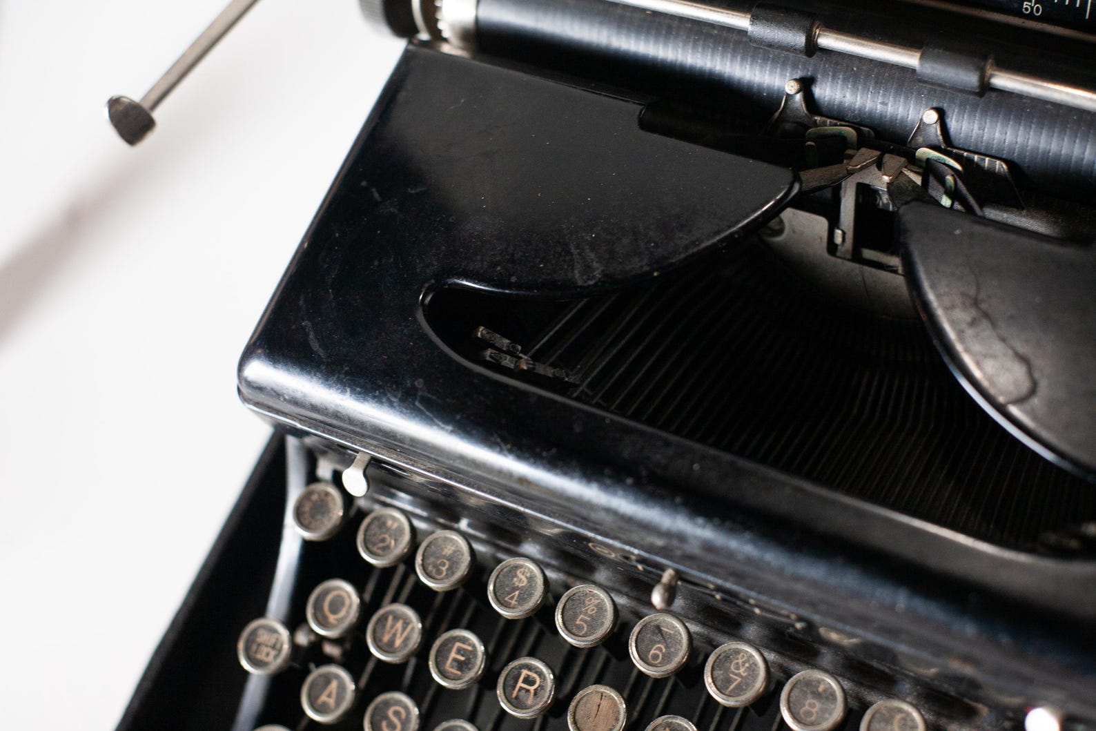 Vintage Royal Model O Typewriter Black With Case - Etsy
