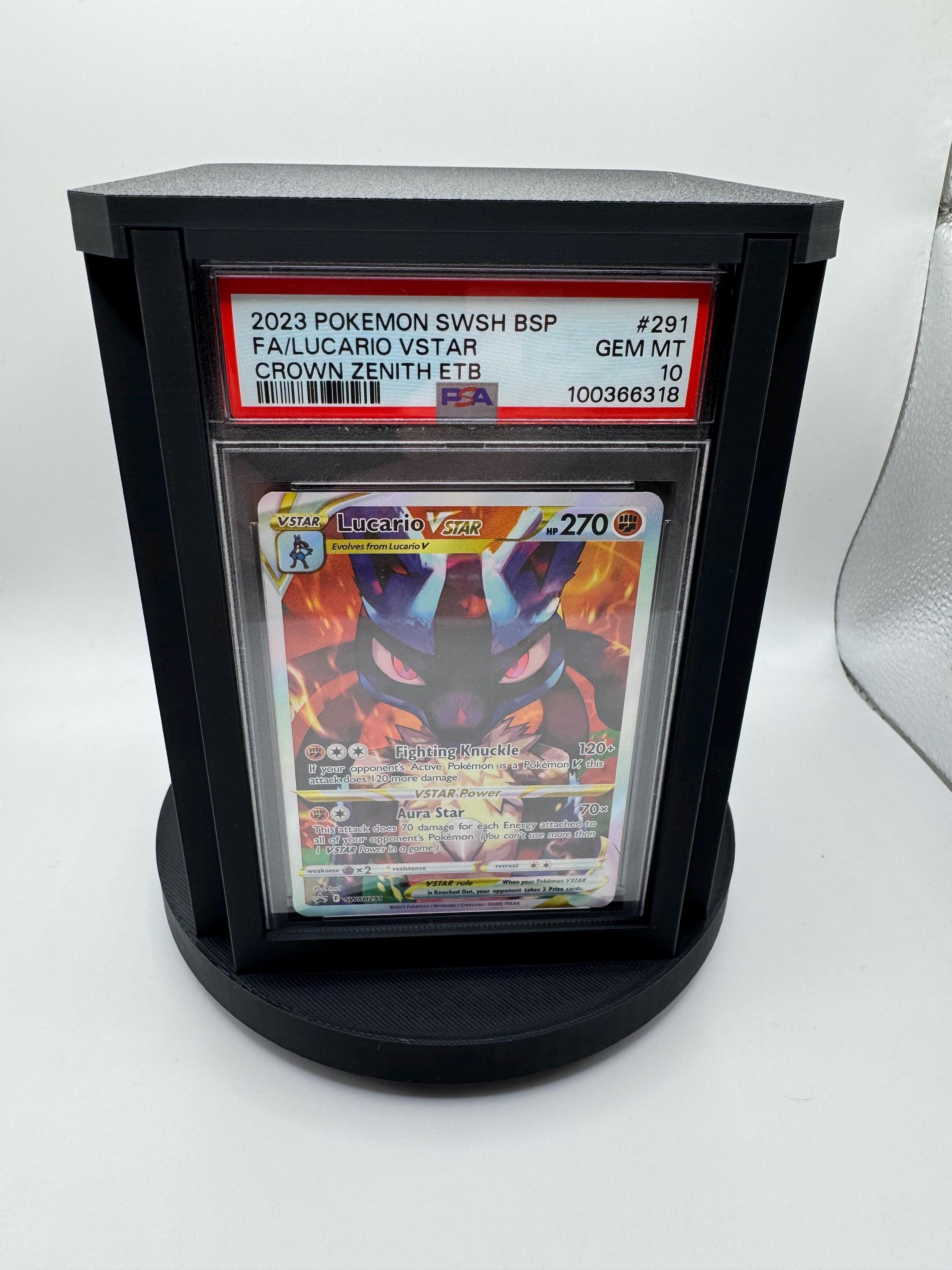 3D Printed Rotating PSA Graded Card Display – Holds 12 Slabs - Etsy