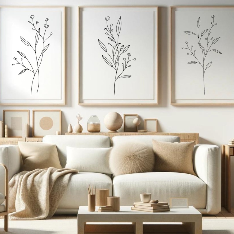 Neutral Wall Decor - Etsy