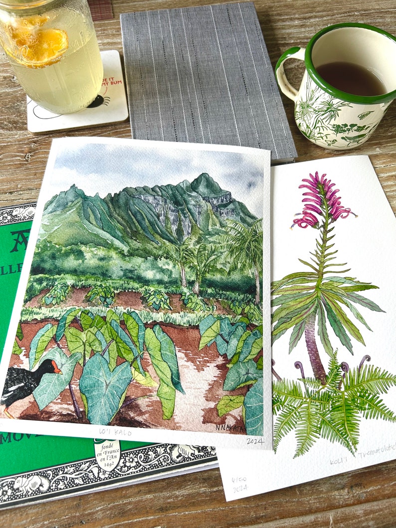 Loʻi Kalo Print - Etsy