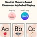 Neutral Phonics-based Classroom Alphabet Display - Etsy