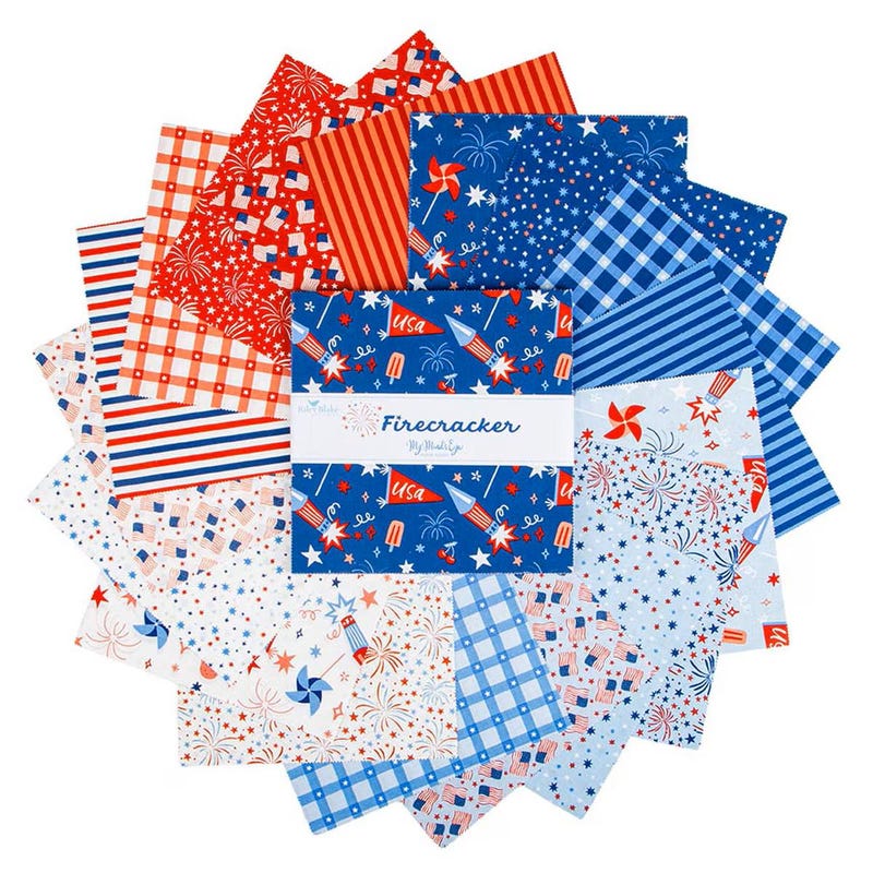 Firecracker Riley Blake - Etsy