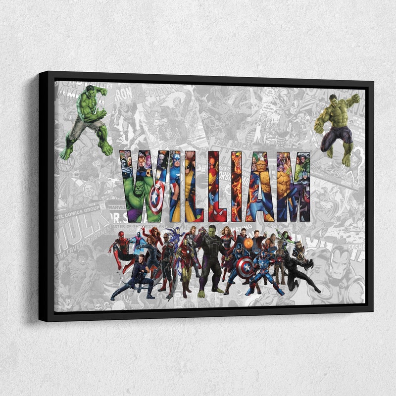 Hulk Framed Wall Art - Etsy