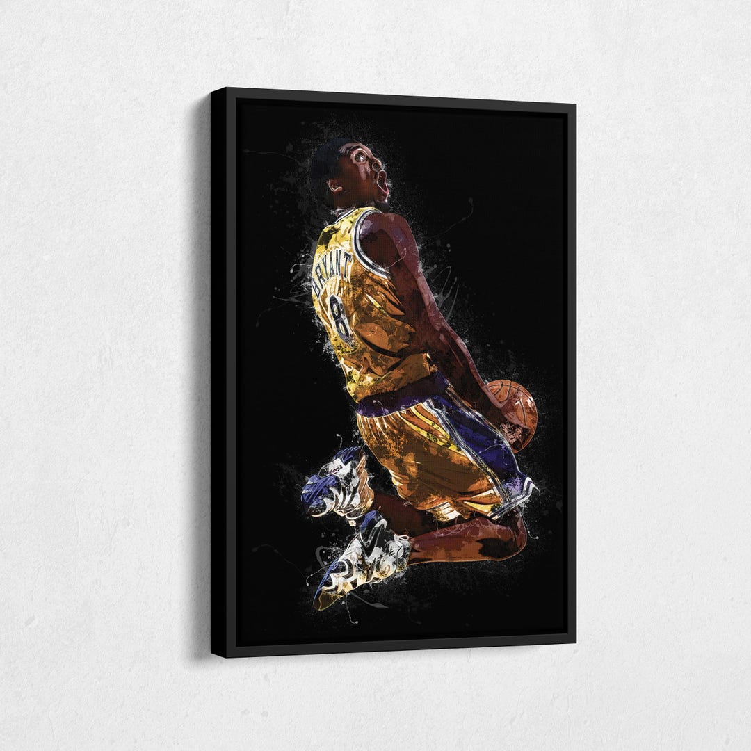 Lakers Legend Canvas Print - Los Angeles Lakers Wall Art, Basketball ...