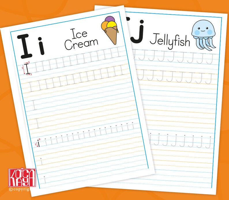 Let's Learn the Alphabet. Handwriting Practice. Funny Activity Book for ...