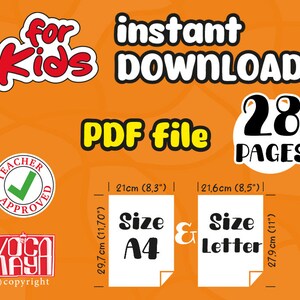 Let's Learn the Alphabet. Handwriting Practice. Funny Activity Book for ...