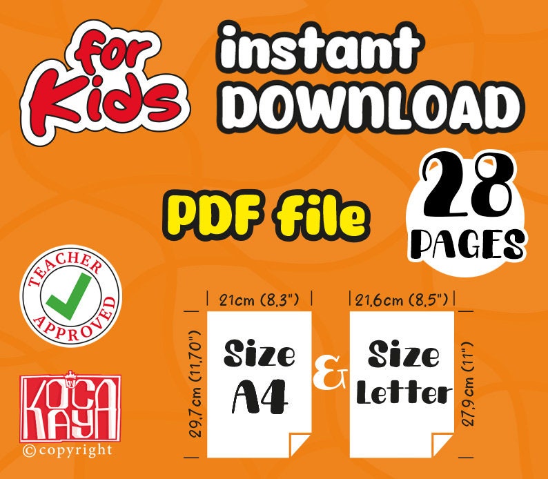 Let's Learn the Alphabet. Handwriting Practice. Funny Activity Book for ...