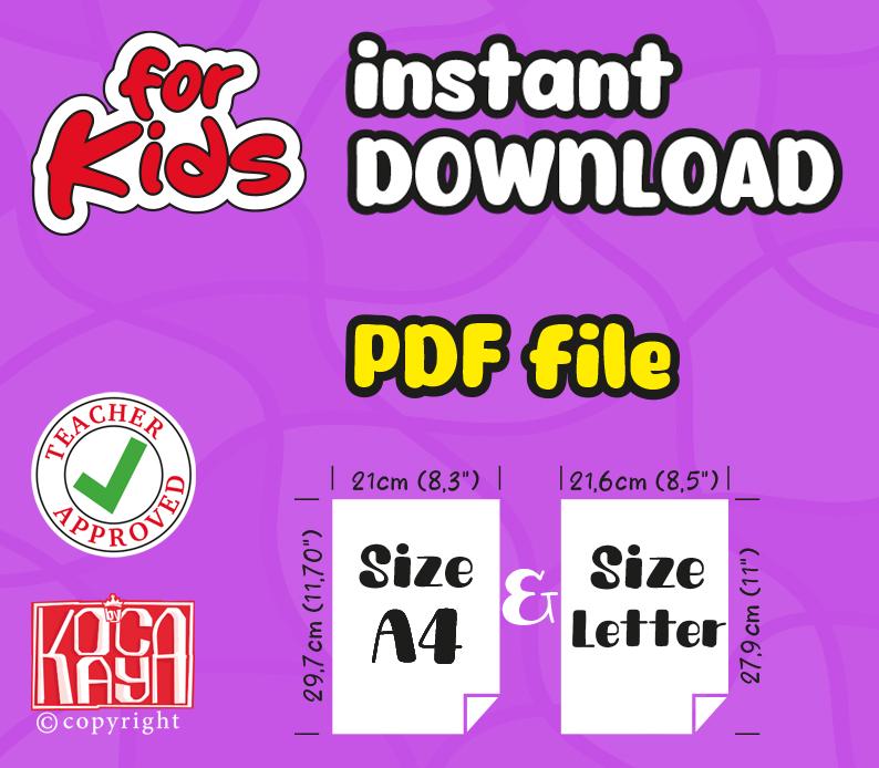 Personalized 2025 Calendar for Girls. 12 Colorful Pages of Fun With ...