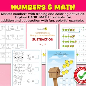 500+ Pages Preschool, Kindergarten Learning Bundle. Instant Download ...