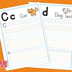 Let's Learn the Alphabet. Handwriting Practice. Funny Activity Book for ...