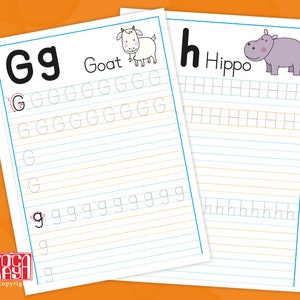 Let's Learn the Alphabet. Handwriting Practice. Funny Activity Book for ...
