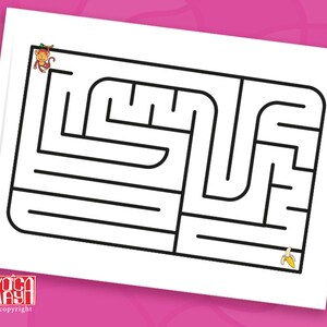 Exciting Maze Puzzle Book for Kids! Hours of Fun Inside! From Easy to ...