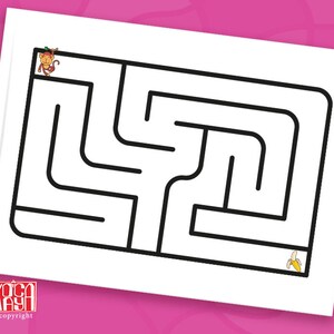 Exciting Maze Puzzle Book for Kids! Hours of Fun Inside! From Easy to ...