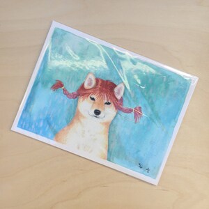 Puppy Longstocking - Unframed 7x5 Limited Edition Giclee Print - Etsy