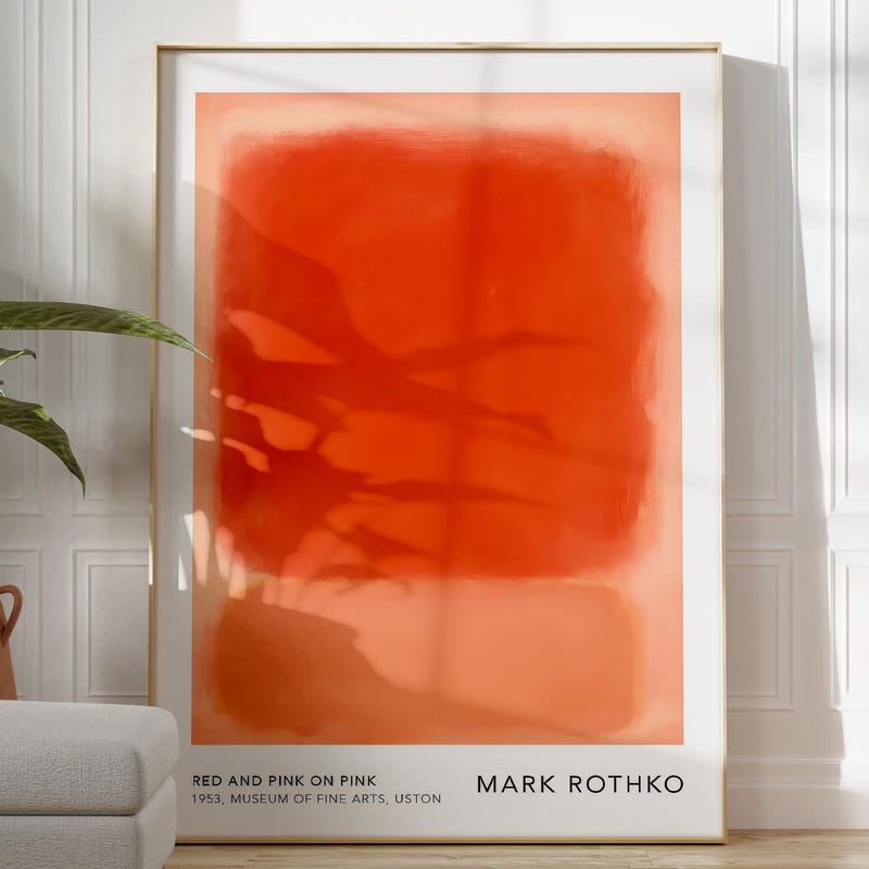 Rothko Print Mid Century - Etsy