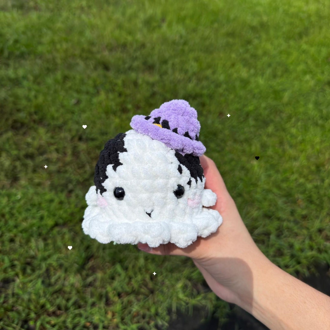 Crochet Ghost Witch Plushies, Amigurumi Plush - Etsy