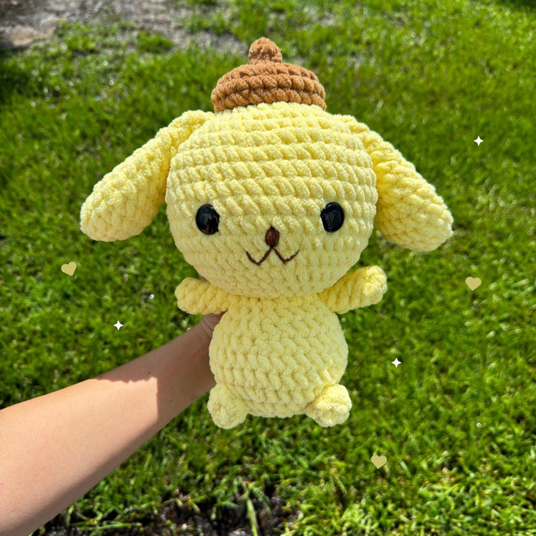 Crochet Pompompurin Plushie, Amigurumi Plush - Etsy