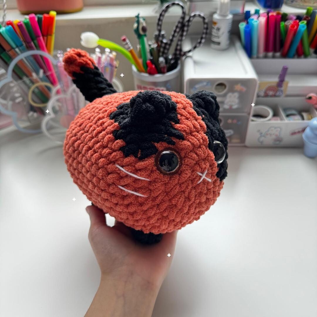 Crochet Loaf Cat, Amigurumi Plush - Etsy