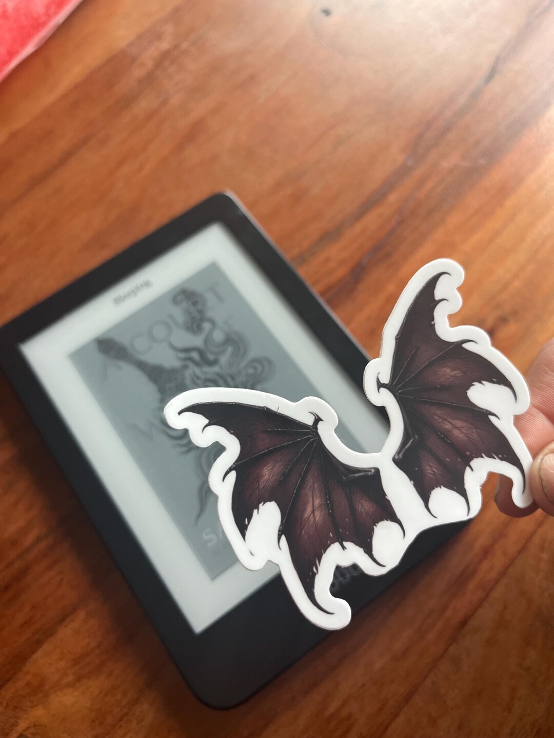 Romantasy Inspired Vinyl Sticker Bat Boy Sticker Dragon Sticker ...