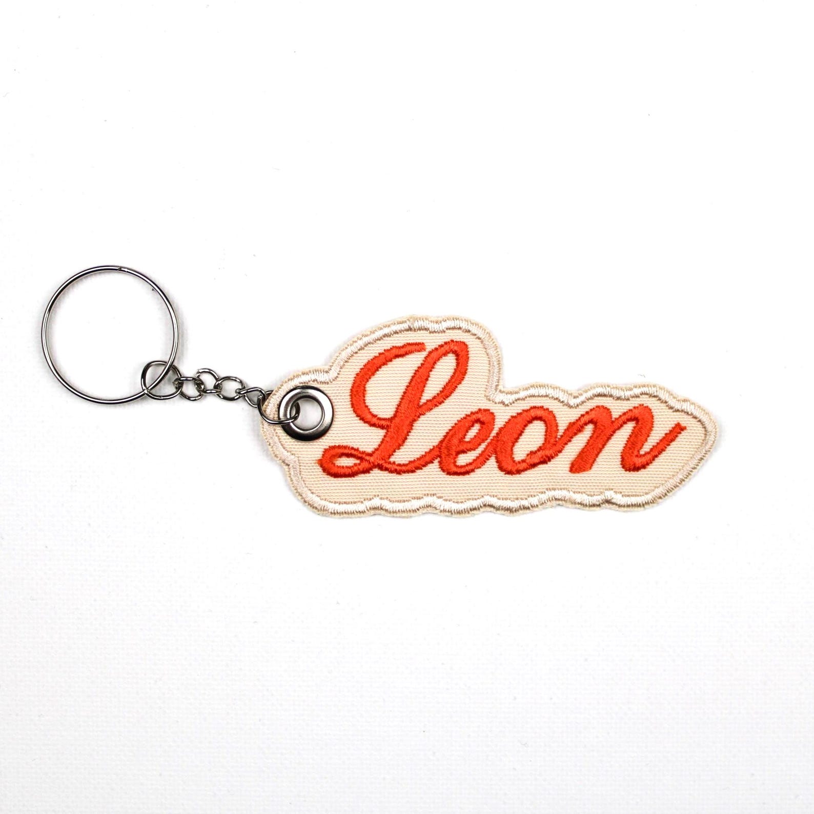 Inspirational Quote Keychain: Custom Embroidered Tag With Positive ...