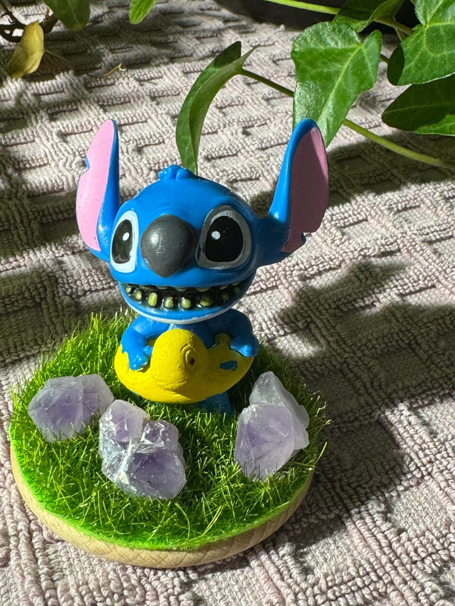 Stitch Crystal Amethyst Quartz Slab Scene - Etsy