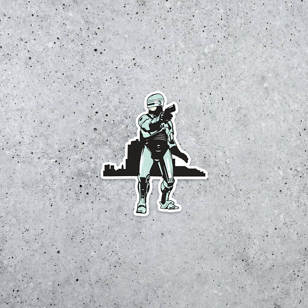 Robocop Sticker - Etsy