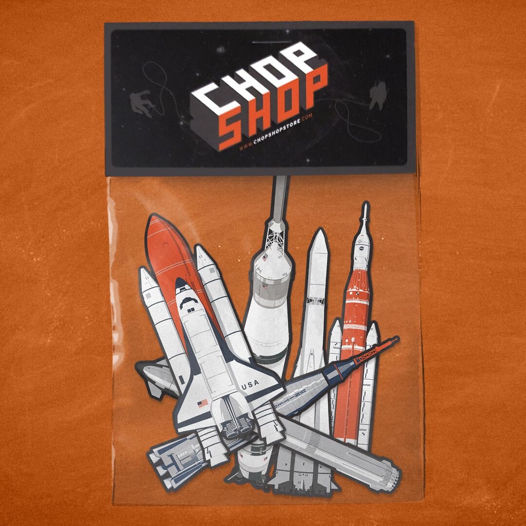 Rockets Sticker Pack (6 Set) - Etsy