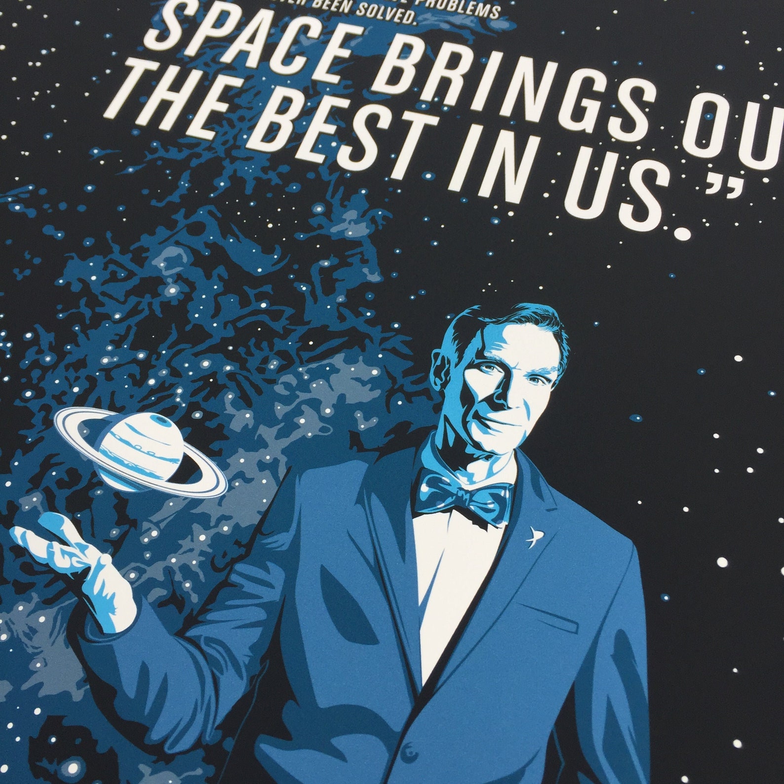 Bill Nye Quote Print for the Planetary Society - Etsy