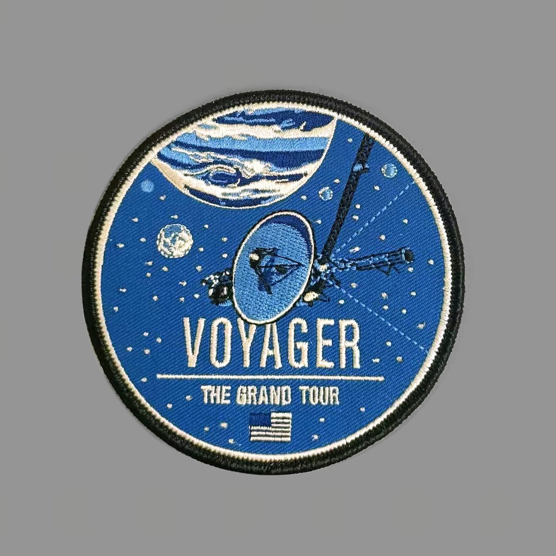 Voyager Mission Patch From the Historic Robotic Spacecraft Series - Etsy