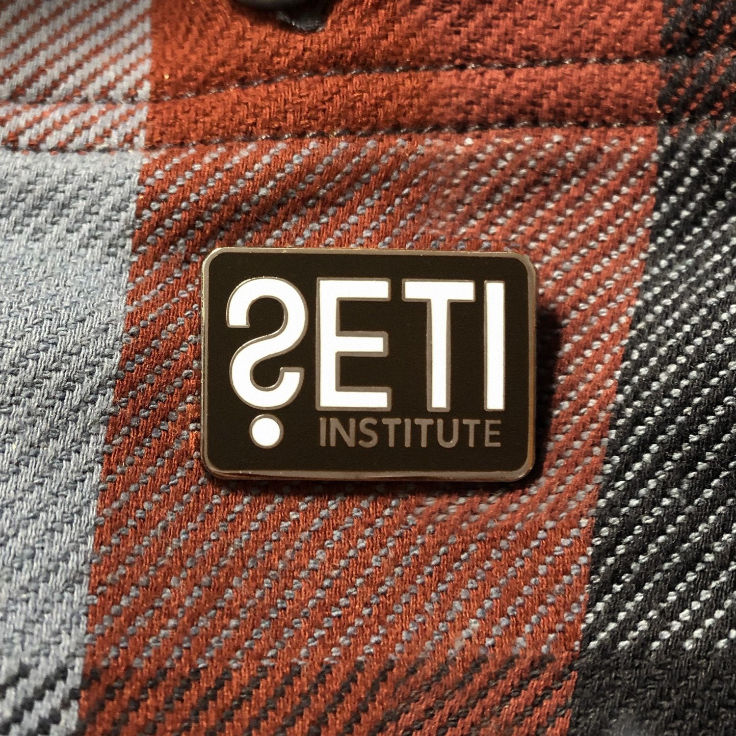 SETI Brand Enameled Pin | Etsy