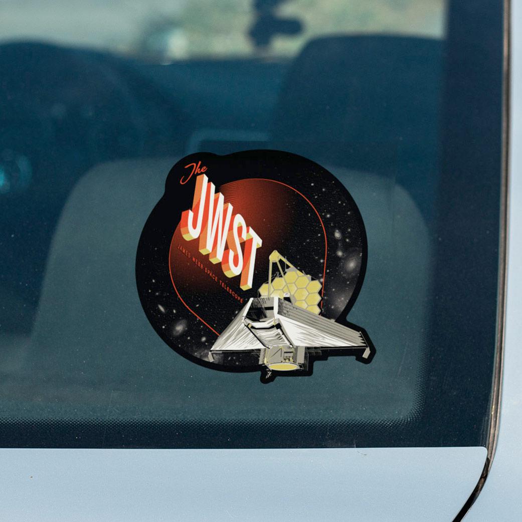 James Webb Space Telescope Sticker - Etsy