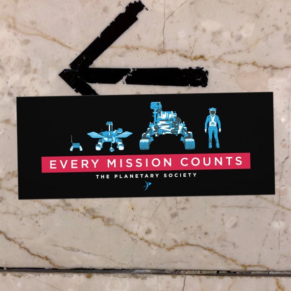 Every Mission Counts Bumper Sticker - Etsy