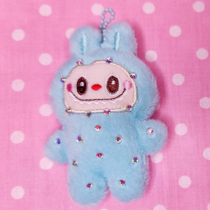 Labubu Plush Key Chains - Etsy
