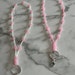 Handmade Beaded Lanyard for Teachers and School Staff / Light Pink ...