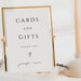 Cards and Gifts Sign Template, Simple Gift Table Sign, Wedding Gift ...