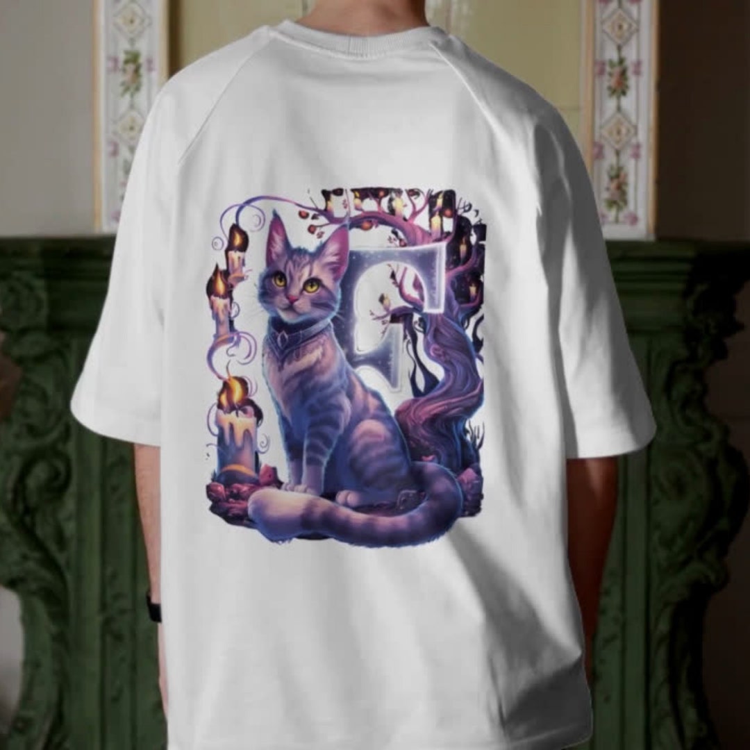 Fantastical Cat Art/magic Cat Painting/cat Painting /picture Cat ...