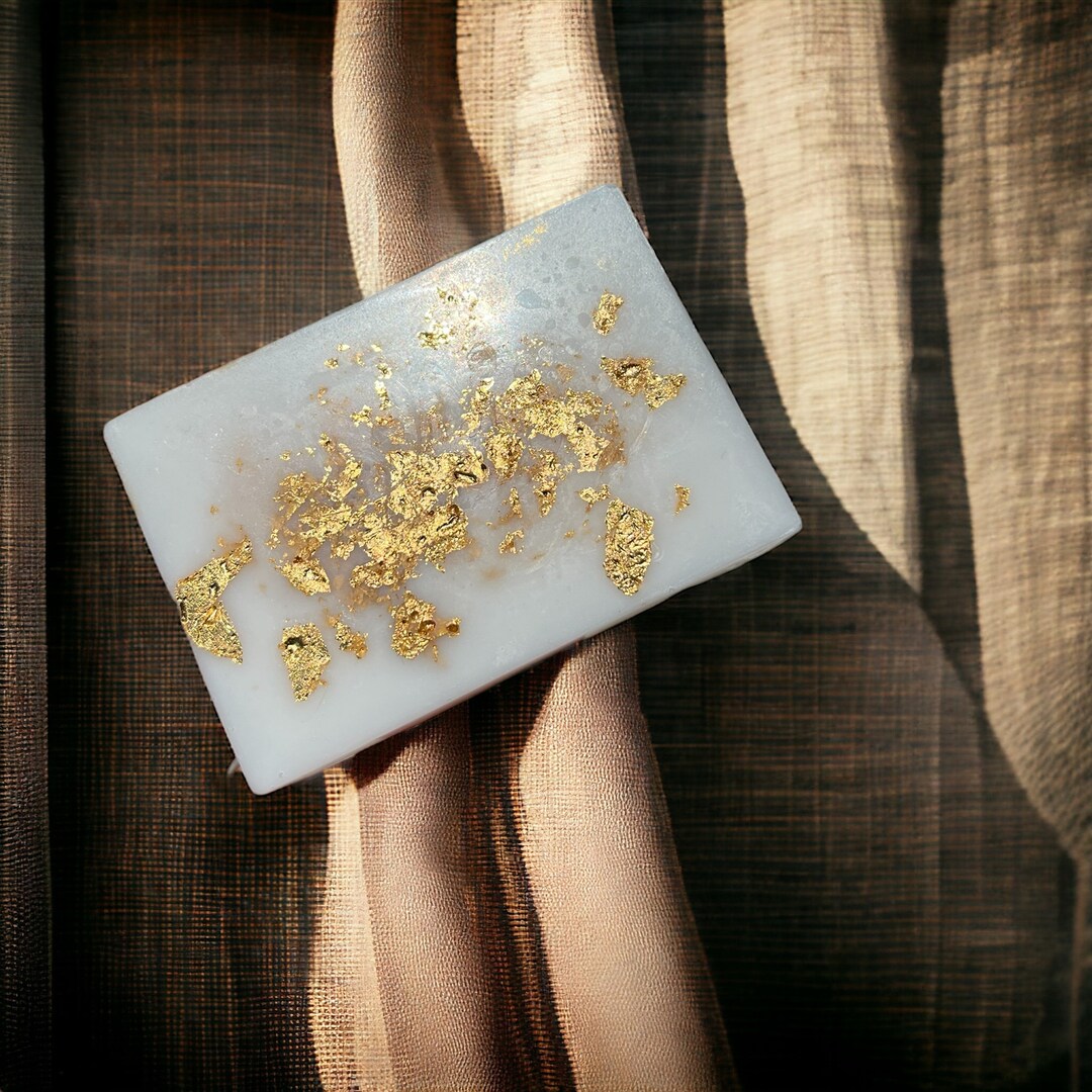 Shea Butter Soaps With 24k Gold. Luxury Victorian Soaps. Soft and ...