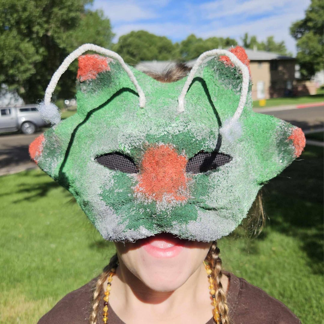 Alien Therian Mask Hand Made - Etsy