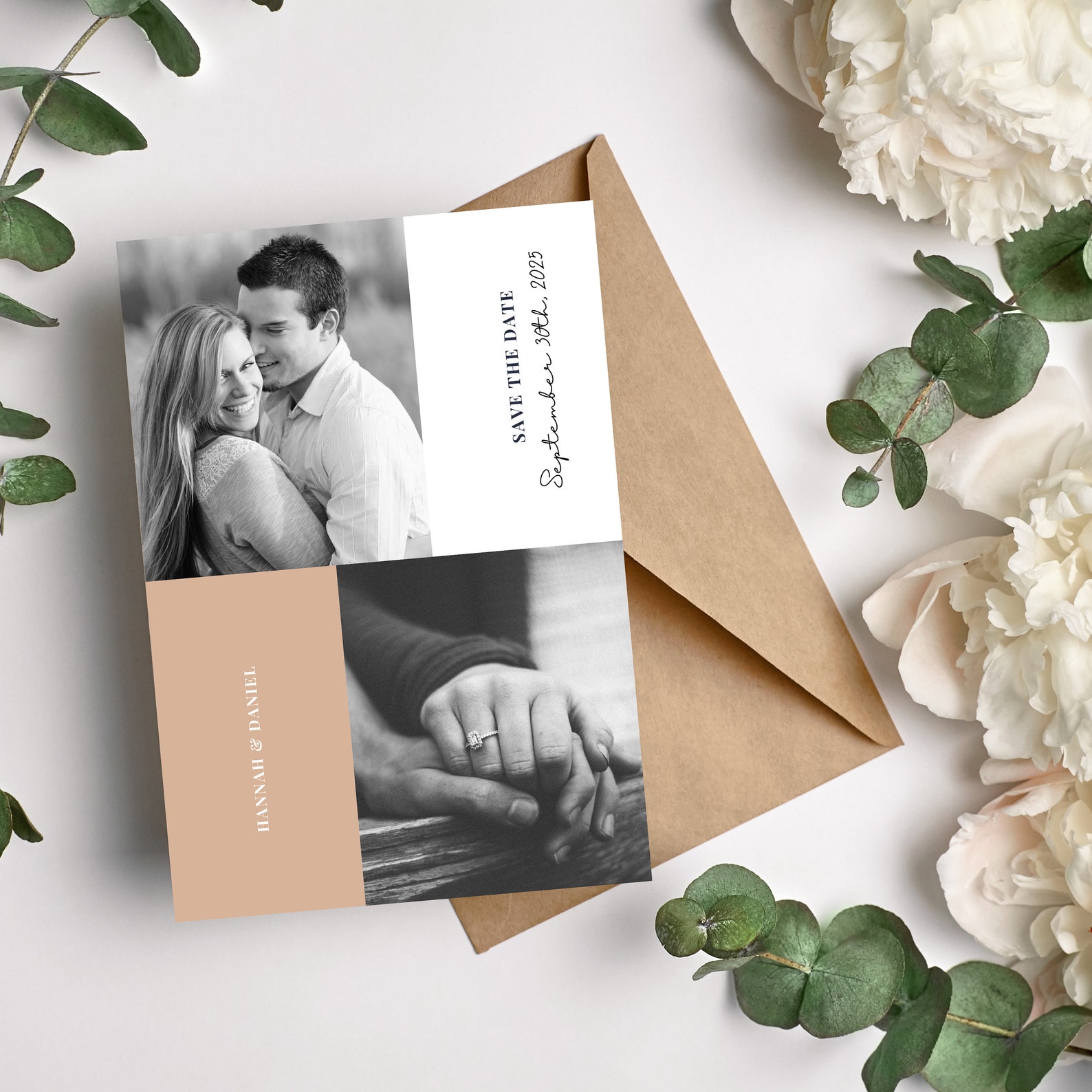 Classic Save the Date- Instant Download - Etsy