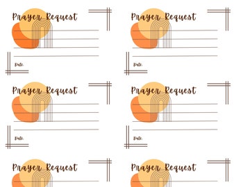 Prayer Request Cards - Etsy