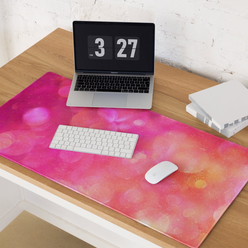 Orange and Pink Desk Pad Swifty Desk Pad Computer Desk Decor - Etsy Canada