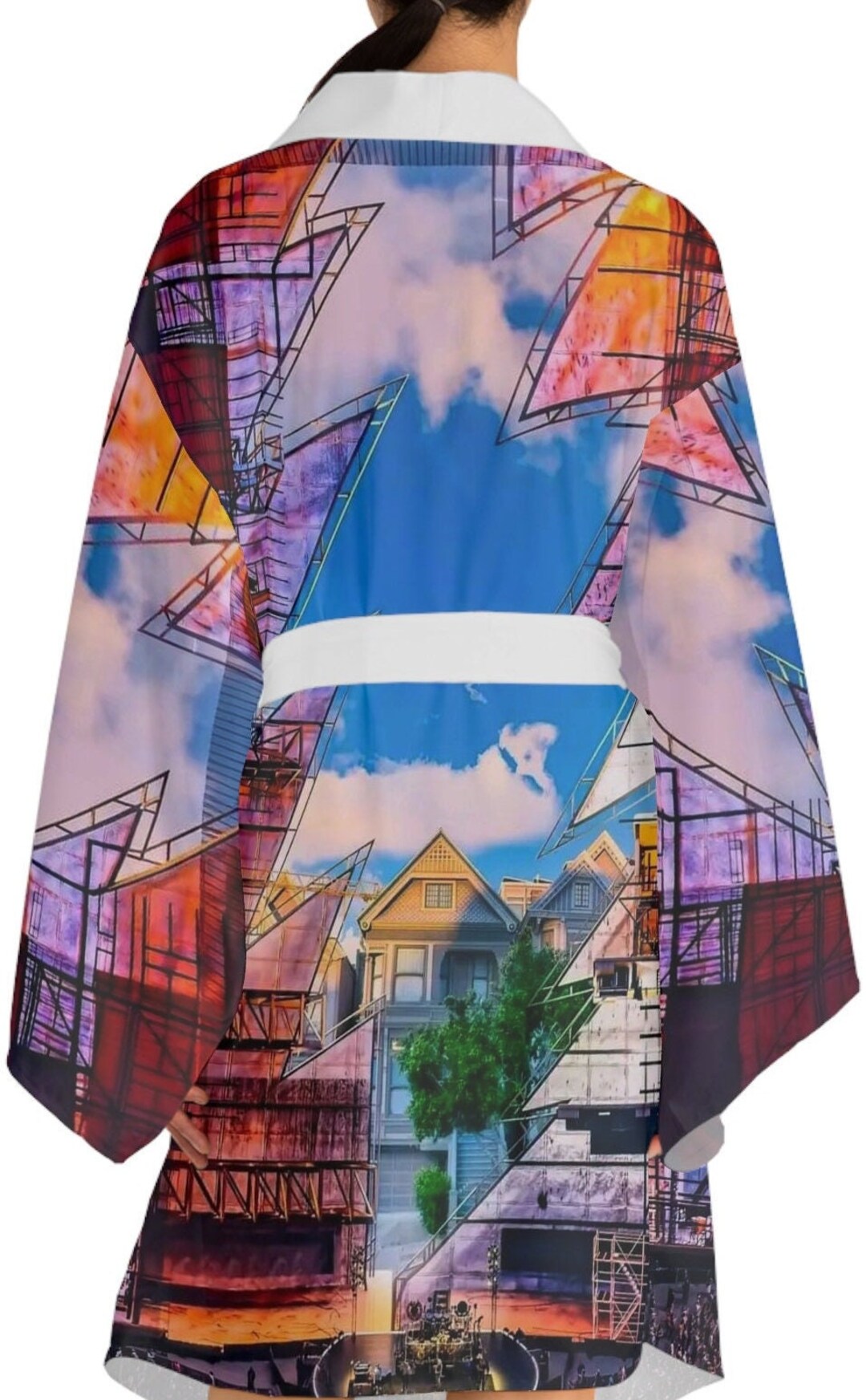 Deadco Sphere Tribute Kimono Haight-ashbury Festival Kimono Swimsuit ...