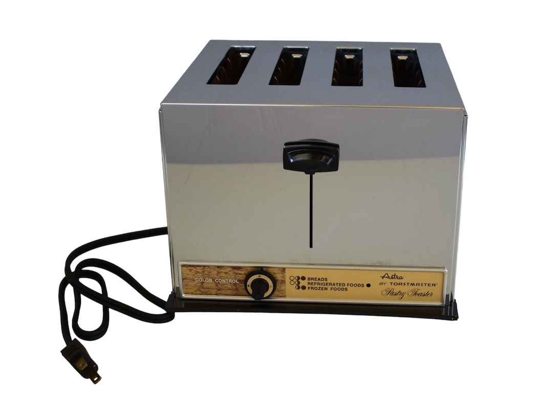 Vintage 60s Astra 4-slice Automatic Toaster, Model D-127P, 1960s Mid ...