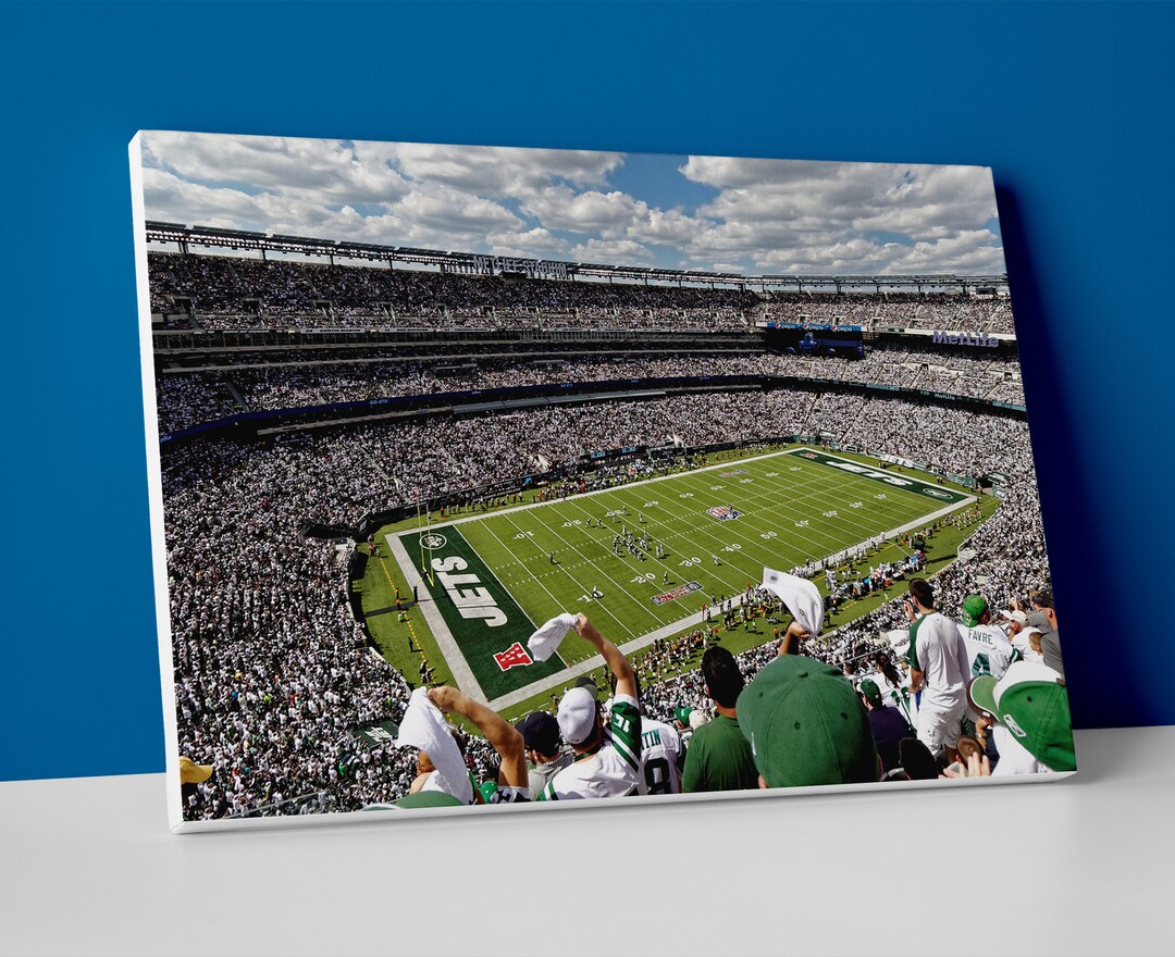 New York Jets Stadium Poster and Canvas - Etsy